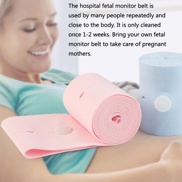 2 PCS TH20150808 Fetal Monitoring Belt Widened Pregnant Women Check-up ...