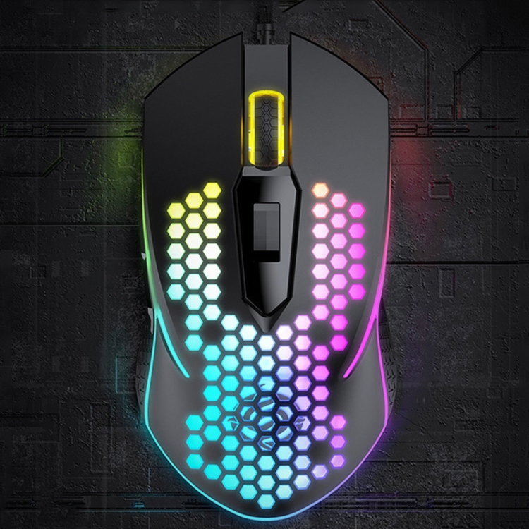 K-Snake X8 6 Keys Wired Luminous Mouse Precise Positioning Gaming Mouse ...