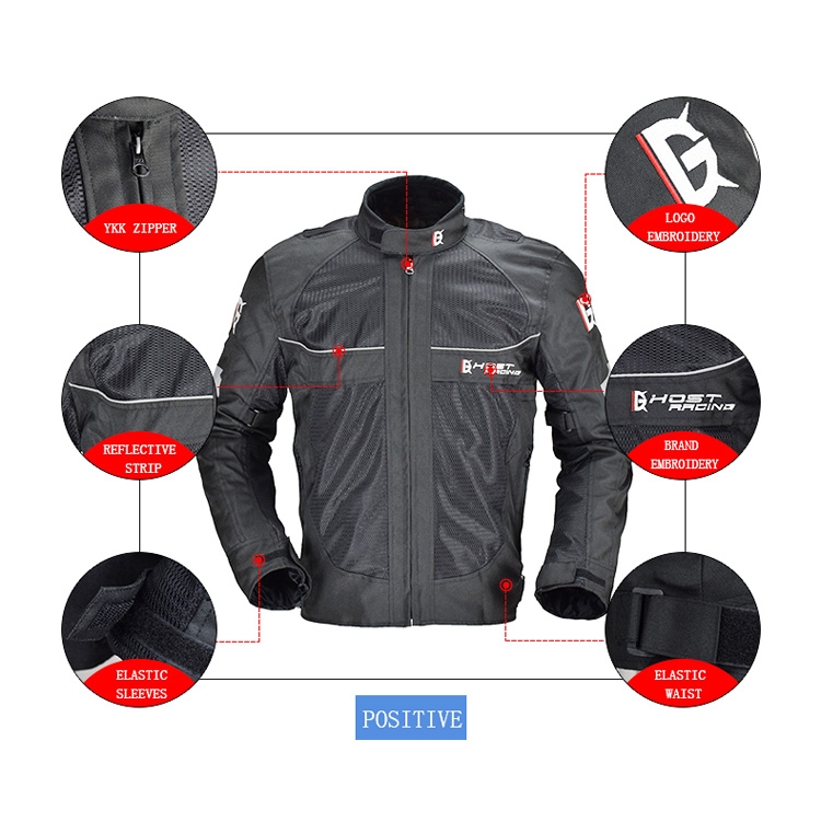 GHOST RACING GR-Y05 Motorcycle Cycling Cloth Men Knight Racing Jacket ...