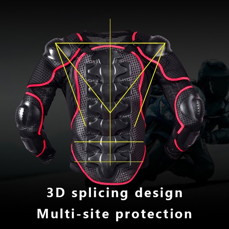 GHOST RACING F060 Motorcycle Armor Suit Riding Protective Gear Chest ...