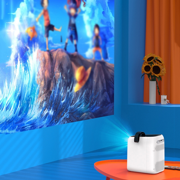 RBT-CP800S Portable HD 4K Smart Wireless Projector, Plug Type:US Plug ...