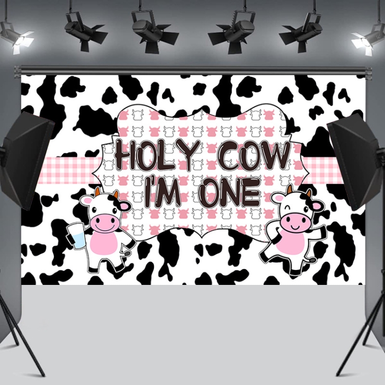 180x90cm Tema de vaca de dibujos animados decoración de fiesta de ...