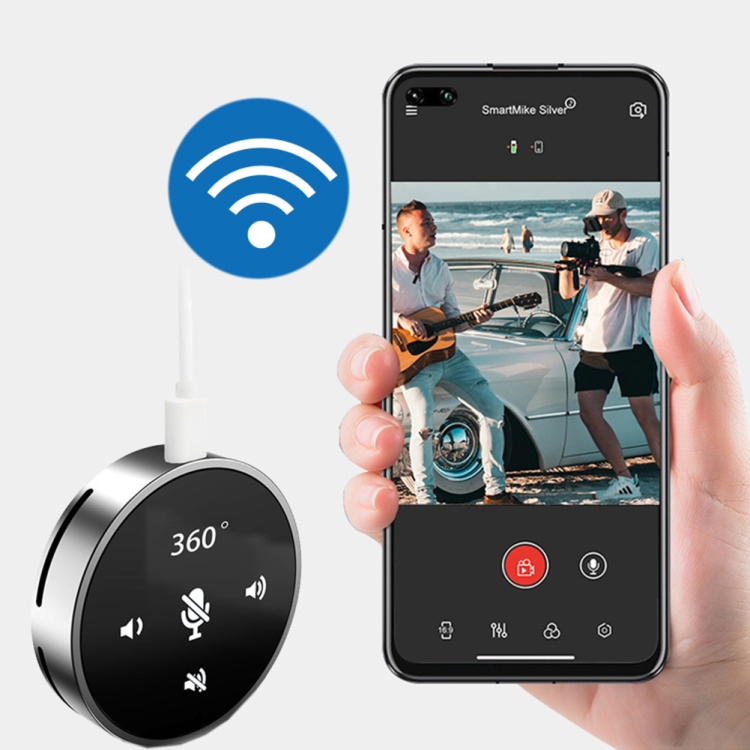 BYD-03 Omnidirectional Bluetooth Condenser Microphone Built-In Speaker ...