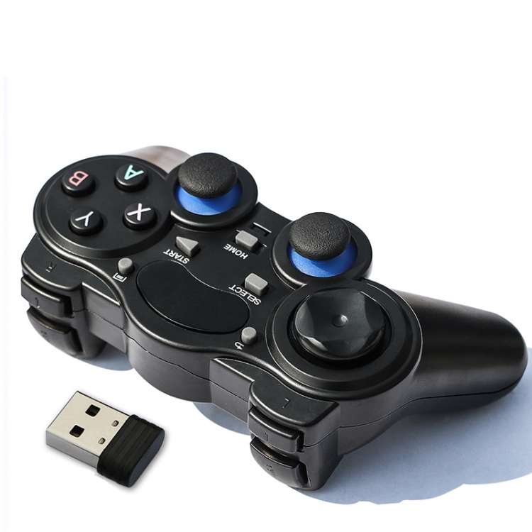 2.4G Wireless Singles Gamepad For PC / PS3 / PC360 / Android TV Phones ...