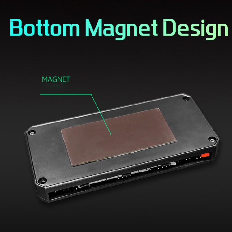 COOLMOON CM-MPAC PWM 5V ARGB Cooling Fan Remote Control For PC Case Chassis, Style: 3 in 1 ...