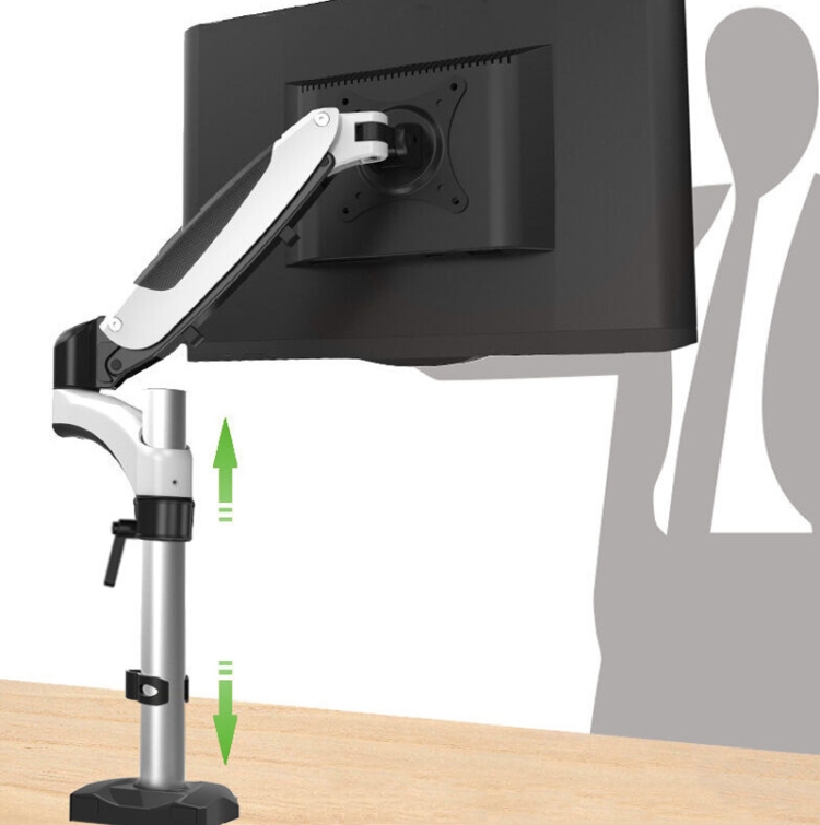 Gibbon Mounts Desktop Lifting Rotating Computer Monitor Stand ...