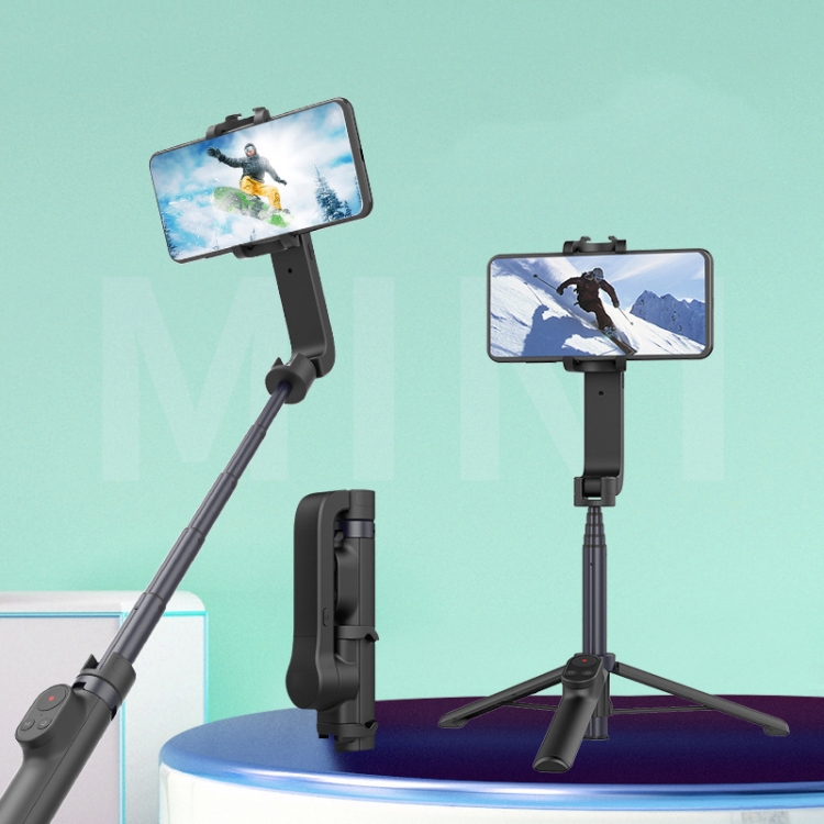 Mini Single Axis Gimbal Handheld Anti-Shake Stabilizer(Black)