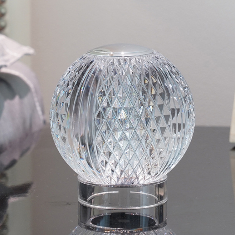 Crystal Ball Small Table Lamp USB Acrylic Night Light, Specification ...