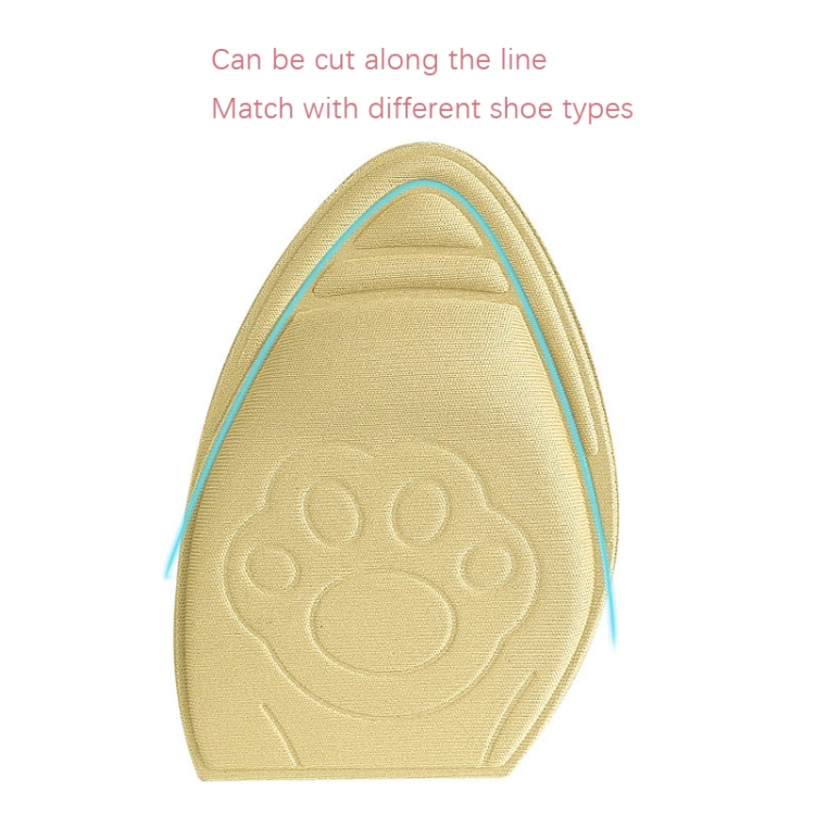 10 Pairs Exercise Adjustment Size Shoes Pads, Style: Female Round Head ...