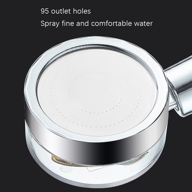 Spiral Rotary Vortex To Boost Out Water Sprinkle Head(Fan Shower Gold)