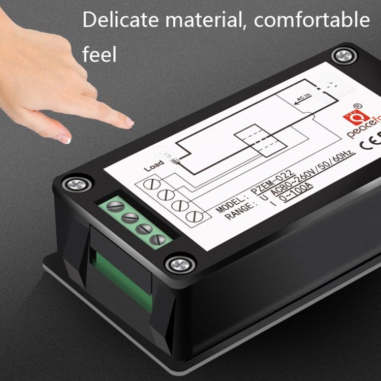 Peacefair English Version Multifunctional AC Digital Display Power ...
