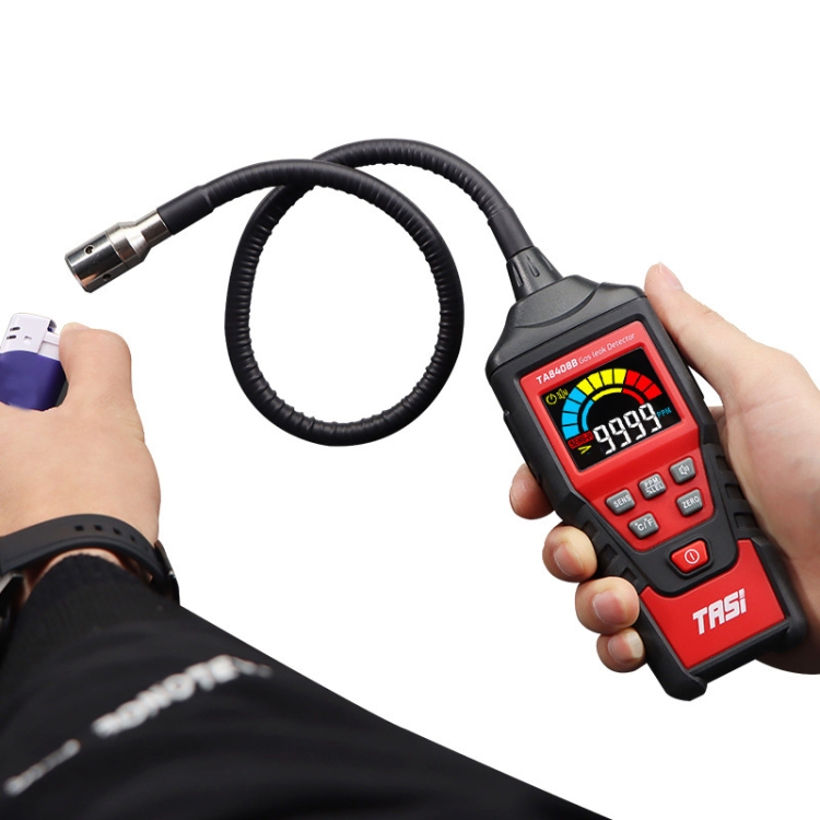 TASI Combustible Gas Detector Natural Gas Flammable Alarm Leak Detector ...