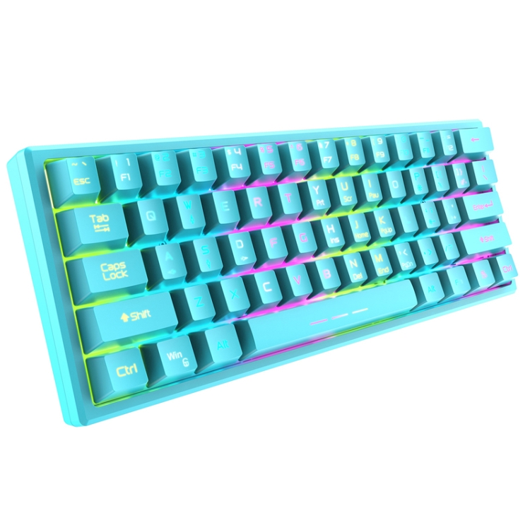 ZIYOU LANG T61 61 Keys Luminous Wireless Gaming Keyboard And Mouse Set ...
