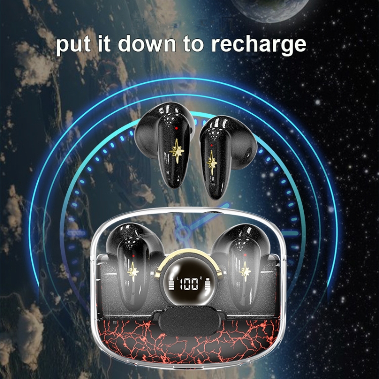 TWS Wireless Bluetooth Headset In-ear Space Capsule Gaming Headset ...