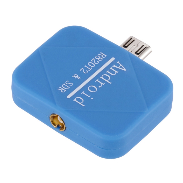SDR+R820T2 Micro RTL-SDR and ADS-B for Android Phones(Blue)