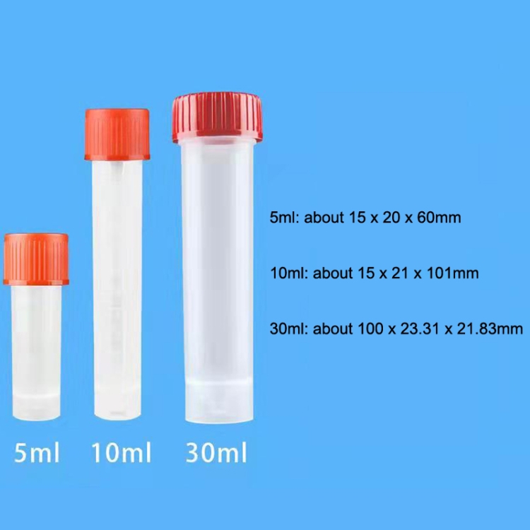 5000 PCS Laboratory Testing Large Capacity Sampling Tube Test Tube ...
