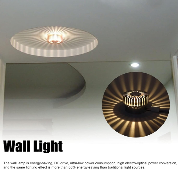 LED Aluminum Aisle Light Sunflower Corridor Lamp Decorative Light ...