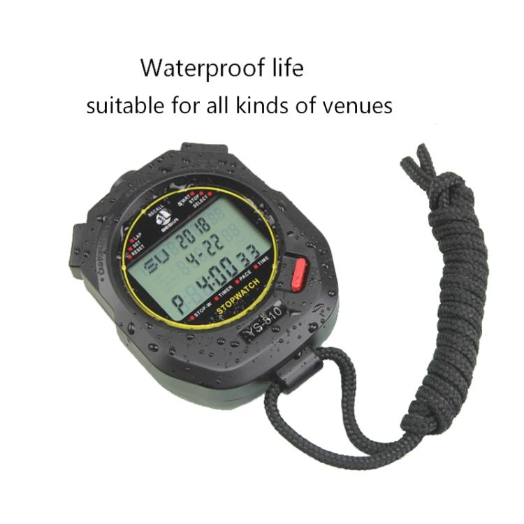 YS Electronic Stopwatch Timer Training Running Watch, Style: YS-8100 ...