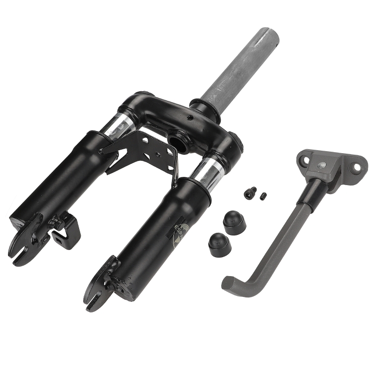 9BOT G30 MAX Electric Scooter 액세서리를위한 킥 스탠드가있는 전면 포크 충격 흡수기