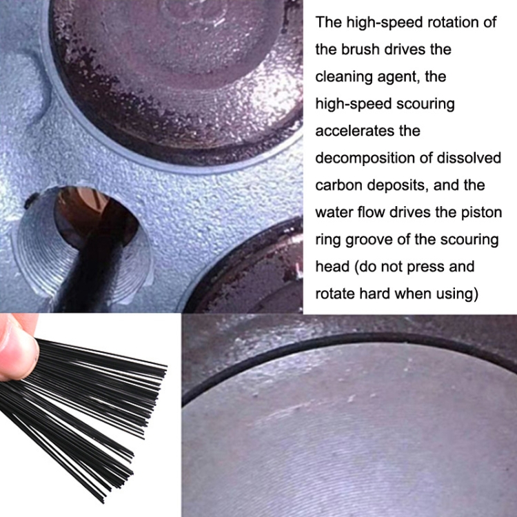 Other Car Care - 2 PCS Car Engine Cylinder Carbon Cleaning Brush ...