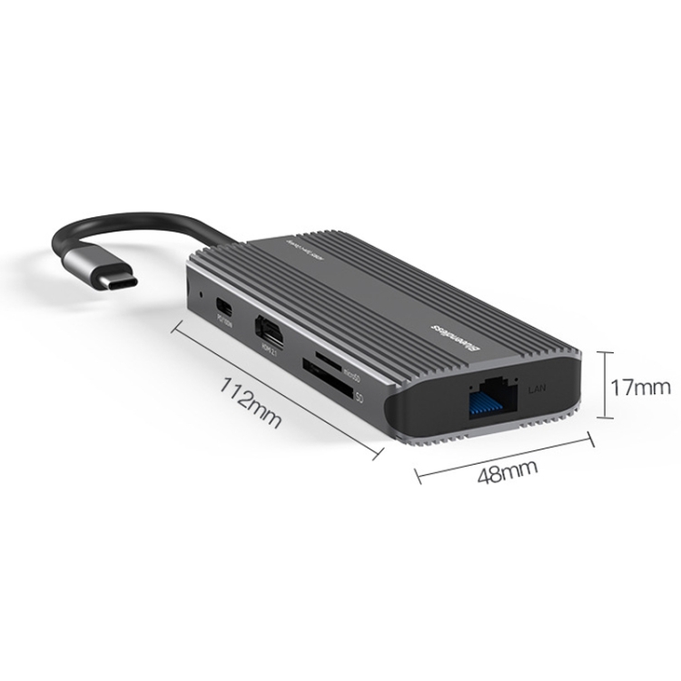 Blueendless 8K/30Hz Type-C To Gigabit Ethernet USB3.1 Docking Station(8 ...