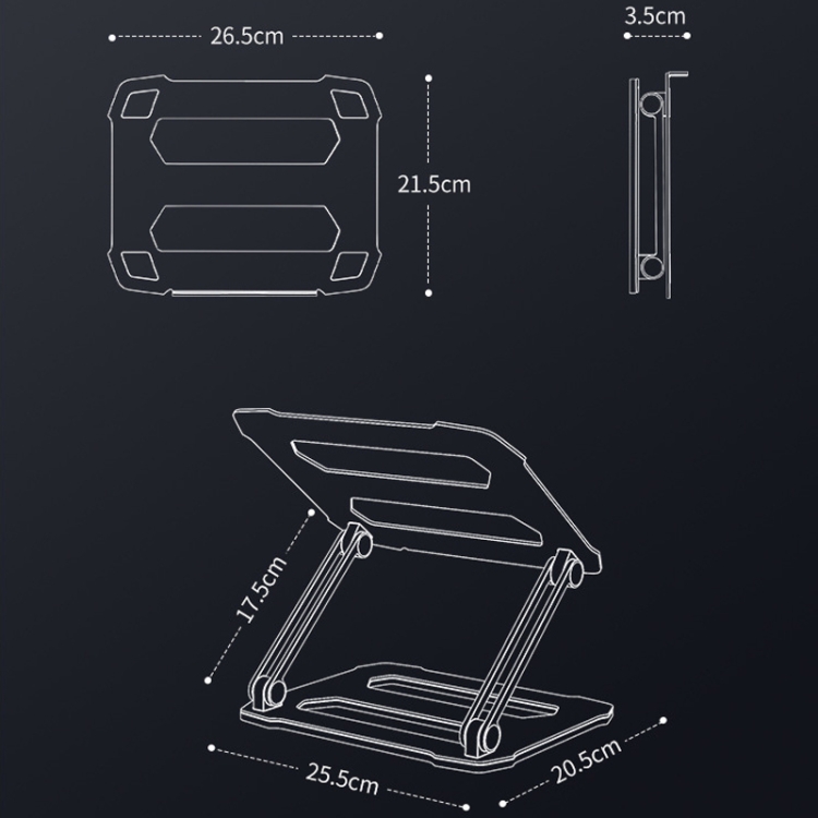 SSKY P16 Suspensa Liga de alumínio de resfriamento suspenso Stand de ...