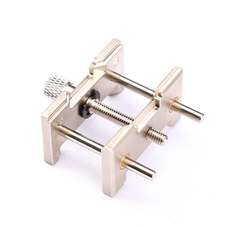 2 In 1 Watch Movement Holder Clip Base Metal Multi Function Vise Clamp ...