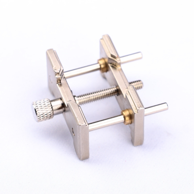 2 In 1 Watch Movement Holder Clip Base Metal Multi Function Vise Clamp ...