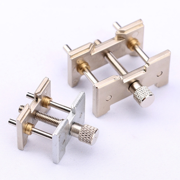 2 In 1 Watch Movement Holder Clip Base Metal Multi Function Vise Clamp ...