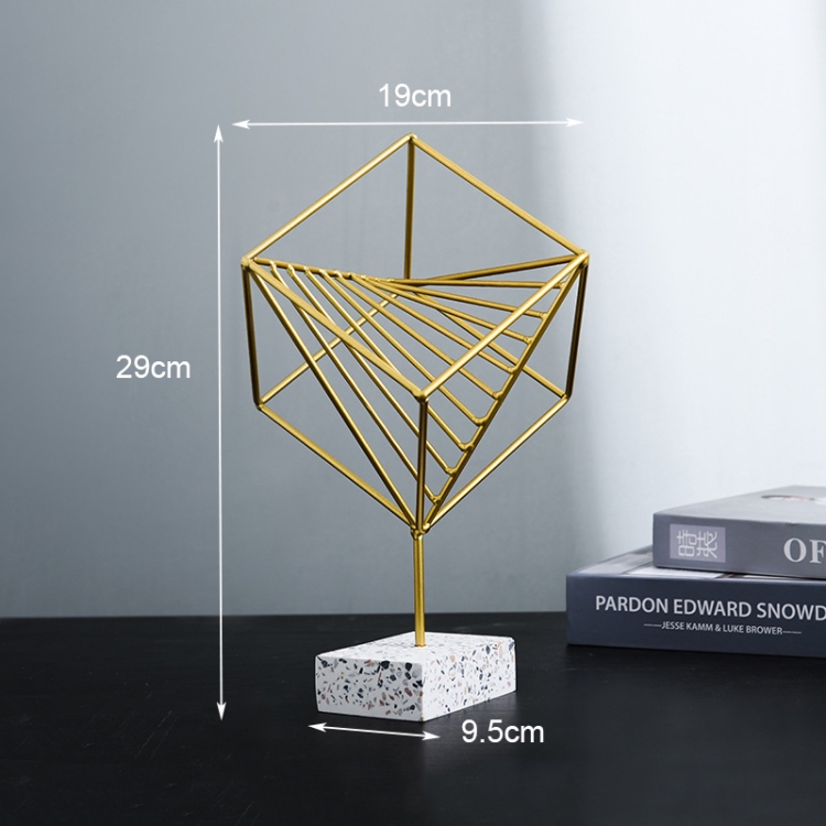 BJ1481 Wrought Iron Three-dimensional Ornament, Spec: Magic Cube