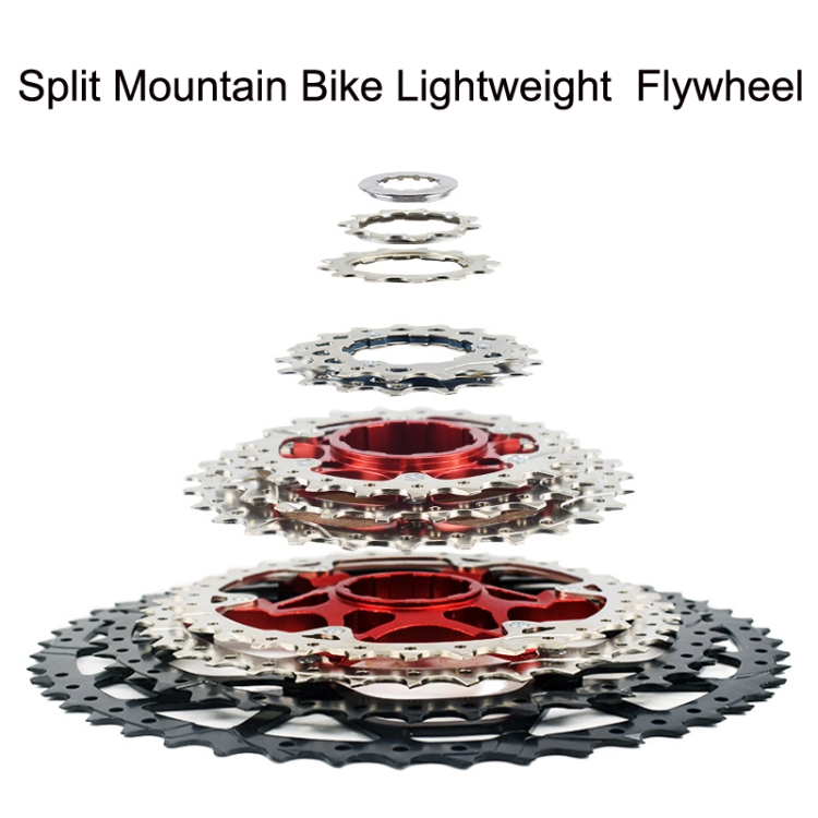 VG Sports Split Mountain Bike Lightweight Cassette Flywheel, Style: 11 ...