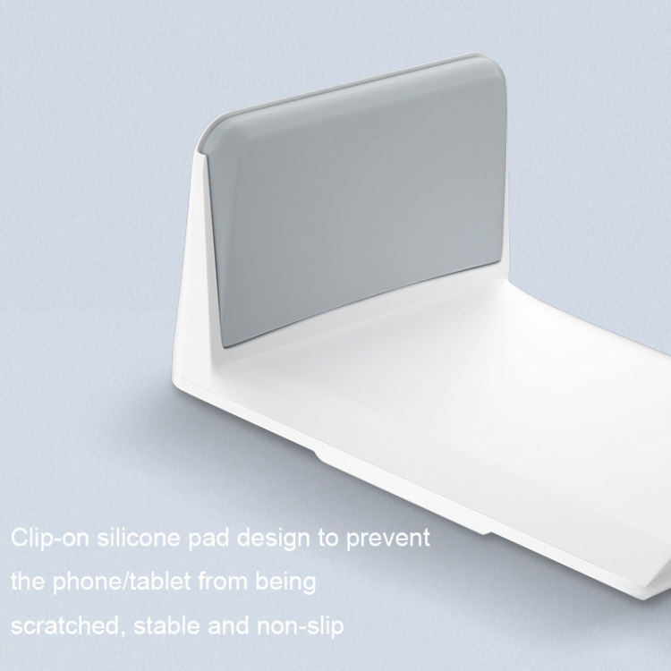 SSKY L5 DESKTOP TABLET TABLET LIVE LIVE LIVE, Spec: คลิปโทรศัพท์ (สีขาว)