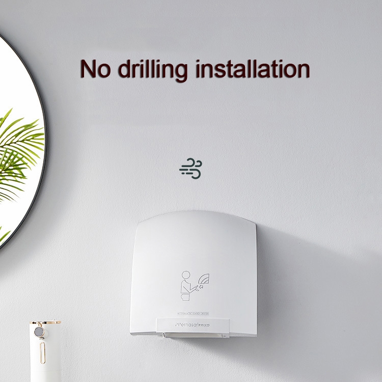 Interhasa 220V Automatic Electric Hand Dryer Mini Induction Hand Drying ...