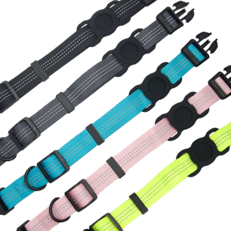 Pugga GG1002 โพลีเอสเตอร์สุนัข GPS อุปกรณ์ป้องกันปลอกคอสำหรับ airtag ...