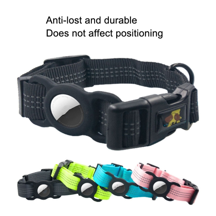 Pugga GG1002 โพลีเอสเตอร์สุนัข GPS อุปกรณ์ป้องกันปลอกคอสำหรับ airtag ...