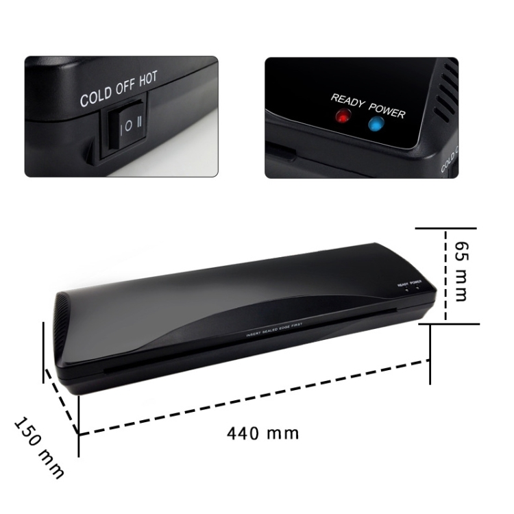 LM382 265W Photo Plastifieuse A4/A3 Encollage Machine Photo Machine De ...