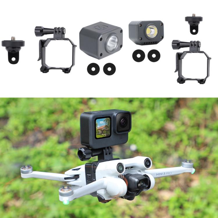 Sunnylife MM3-GZ459 For DJI Mini 3 Pro GoPro10 Action Camera Mount ...