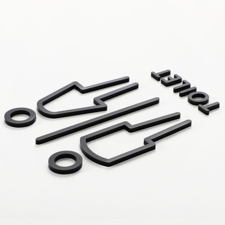 Cartello WC personalizzato 19 x 14 cm Cartello WC, stile: porcellana ...