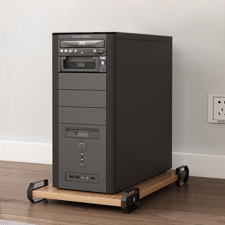 Wooden Removable Height-raising Base For Desktop Computer Host ...