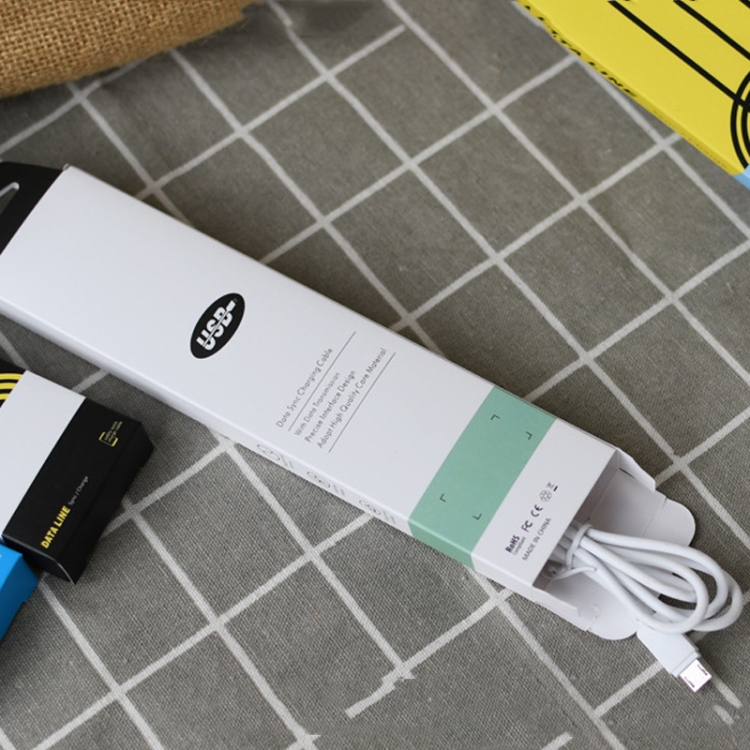 50 PCS Data Cable Packaging Carton Mobile Phone Charging Cable Storage ...