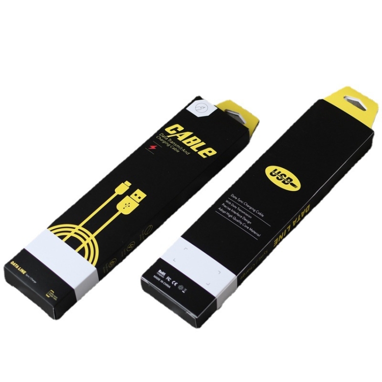 50 PCS Data Cable Packaging Carton Mobile Phone Charging Cable Storage ...