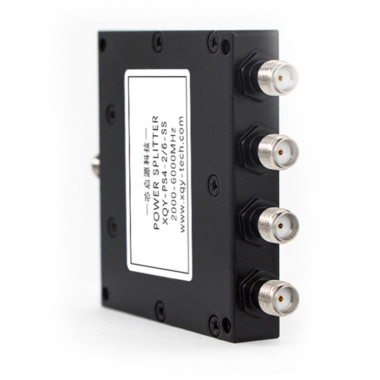 2000~6000MHz SMA 1 To 4 Microstrip Power Splitter