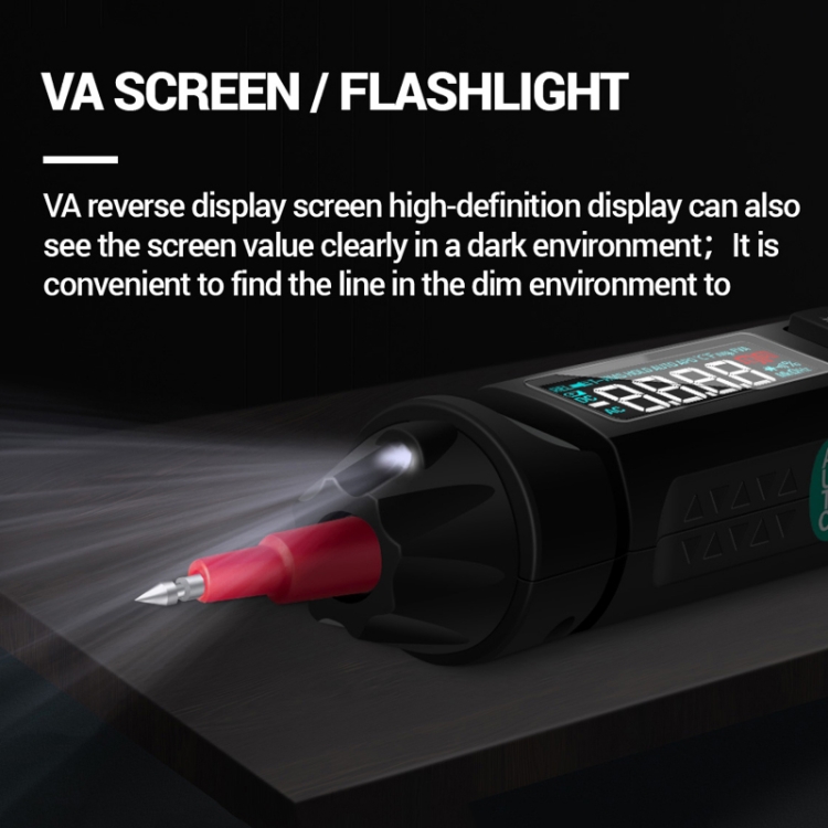 ANENG Multifunction Intelligent Measurement High Precision Multimeter, Model: A3008 With Accessories