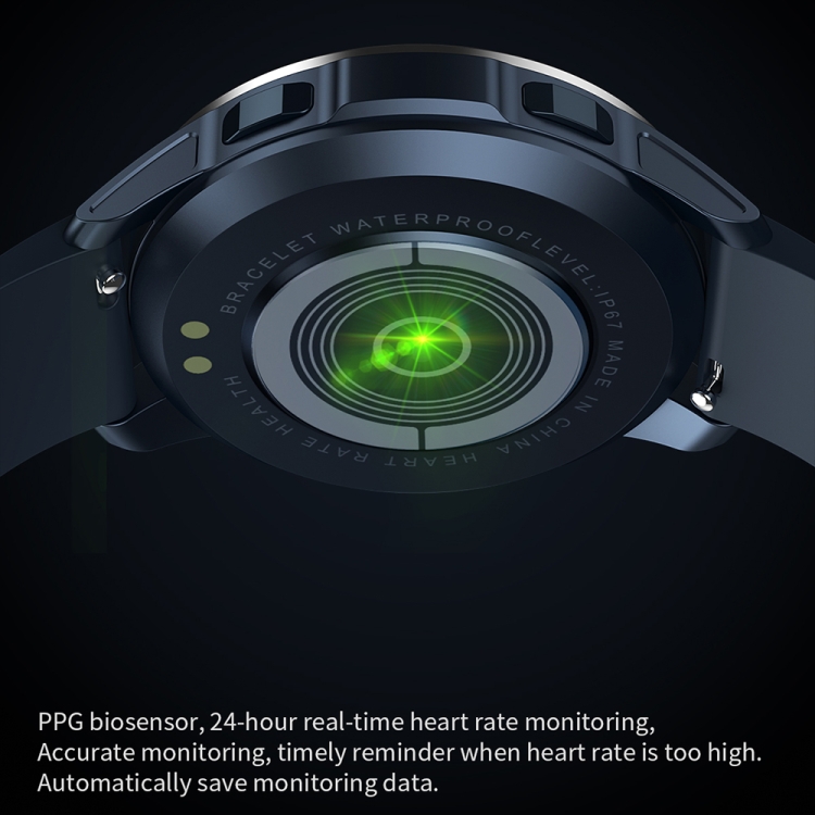 T5max 1.28 Inch Heart Rate/Blood Oxygen Monitoring Bluetooth Calling ...