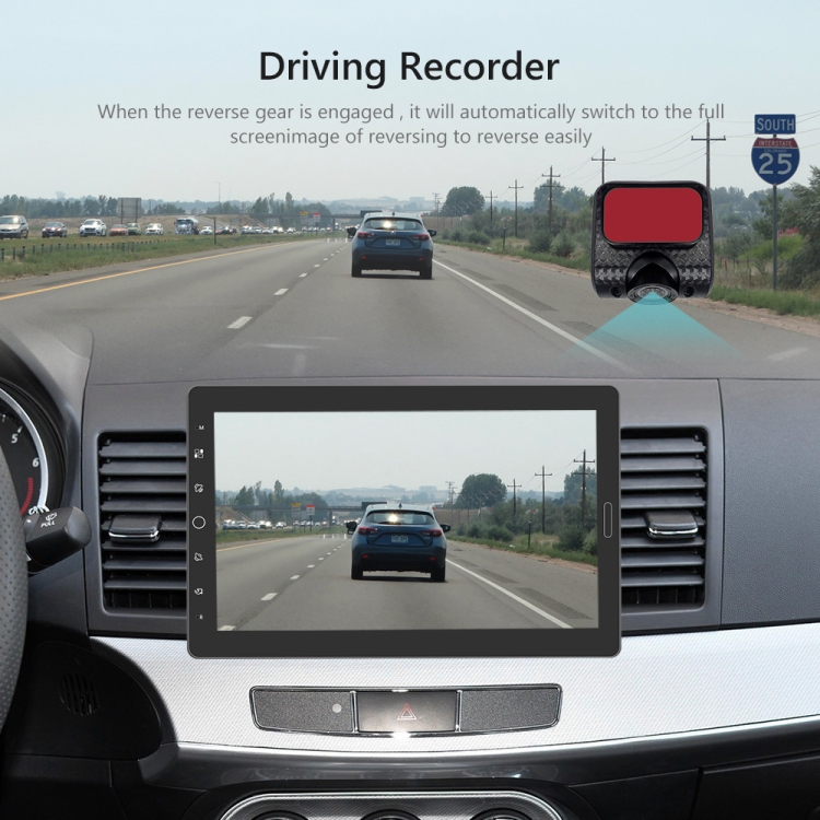 1310C 10.1 inch Car Full Screen Touch HD MP5 Wired Carplay Player ...