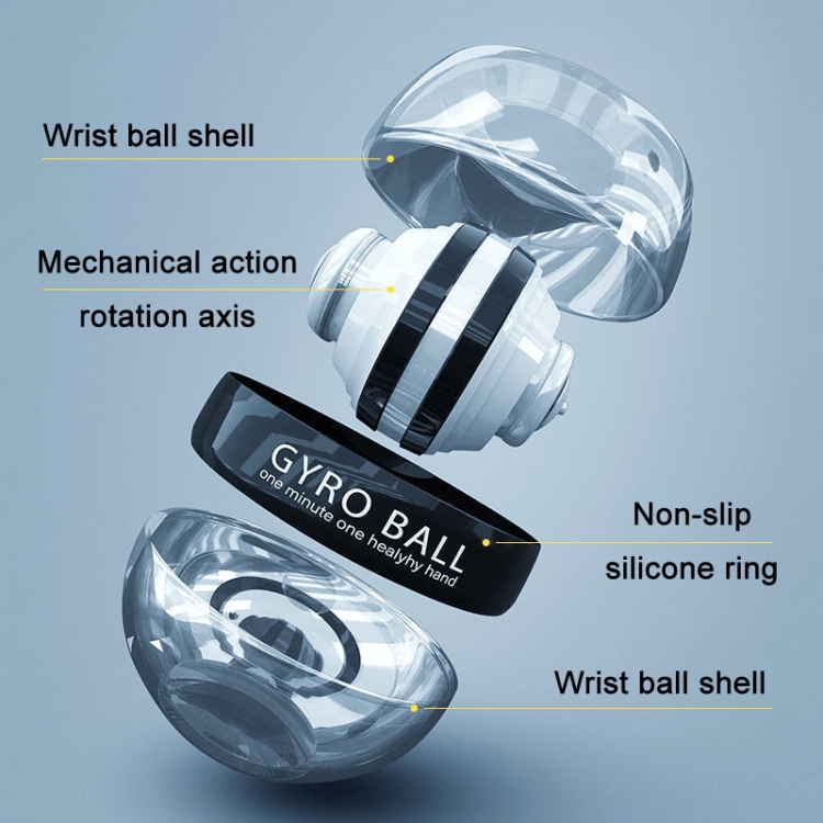 Magnetic Wrist Ball Gyro Training Decompression Fitness Device, Color ...
