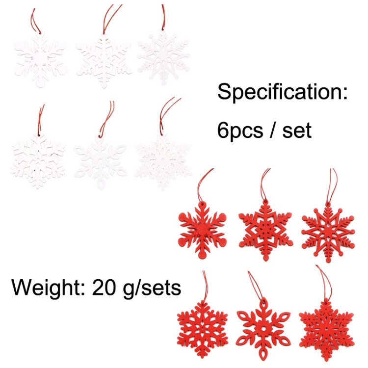 2 ชุดเครื่องประดับต้นคริสต์มาสหิมะไม้ Trojan Listed Bell ตกแต่งศิลปะ ...