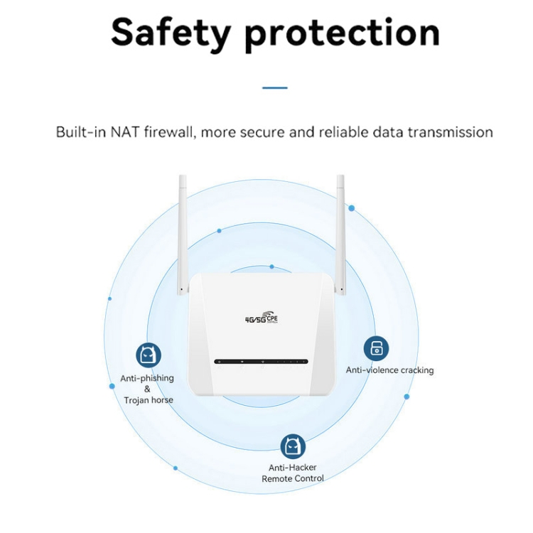 VR312 4G LTE Router 4G CPE FDD/TDD Card Mobile Router MOD Malay Version ...