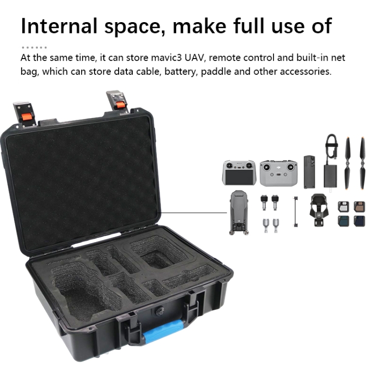 For DJI Mavic 3 Classic Drone Storage Box Portable Explosion-proof Case ...
