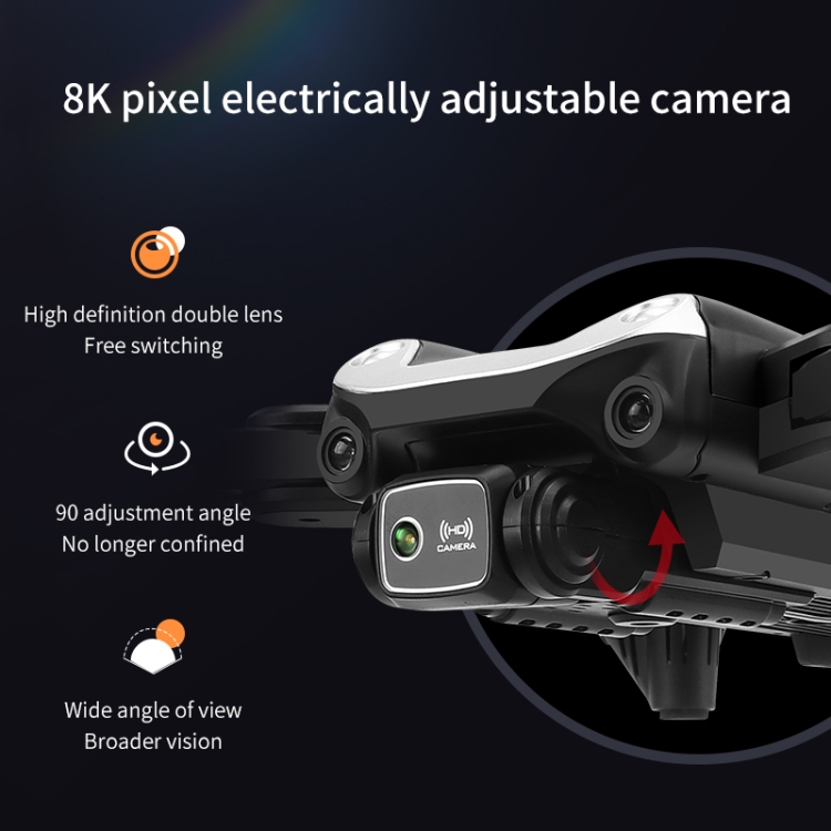 A11 4K HD Dual-Camera Optical Flow Quadcopter Smart Remote Control ...